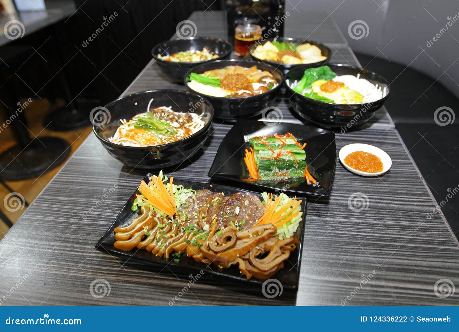 Chinese Style of Cold Dish at Display Stock Photo - Image of ...