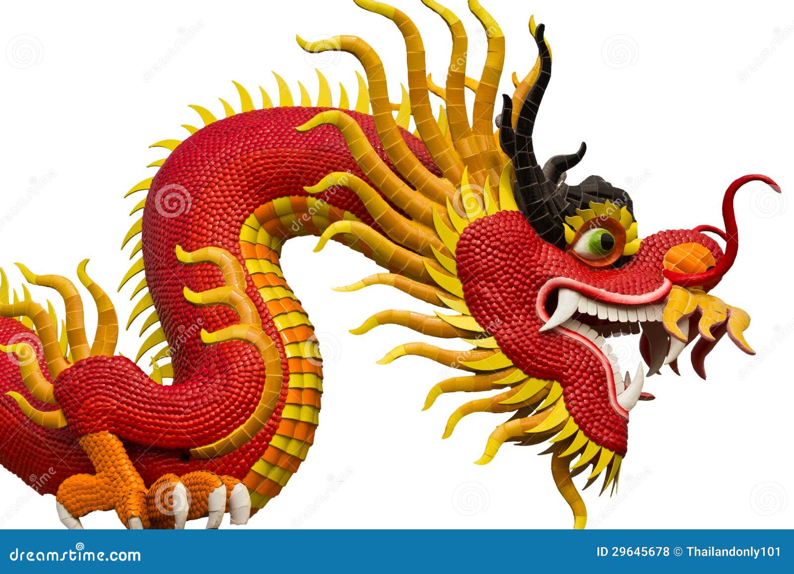 Chinese Style Dragon Statue Stock Photo - Image of asia, faith: 29645678