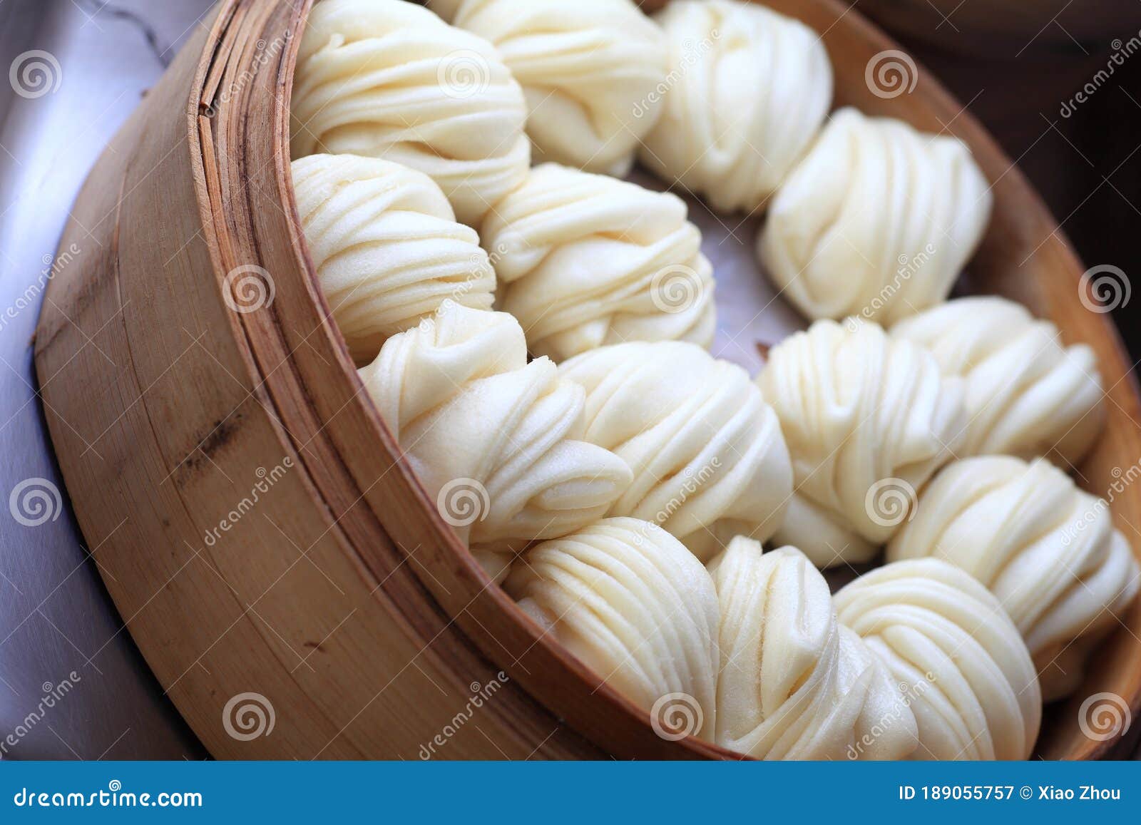 Chinese Style Dumpling and Buns Stock Image - Image of donuts ...