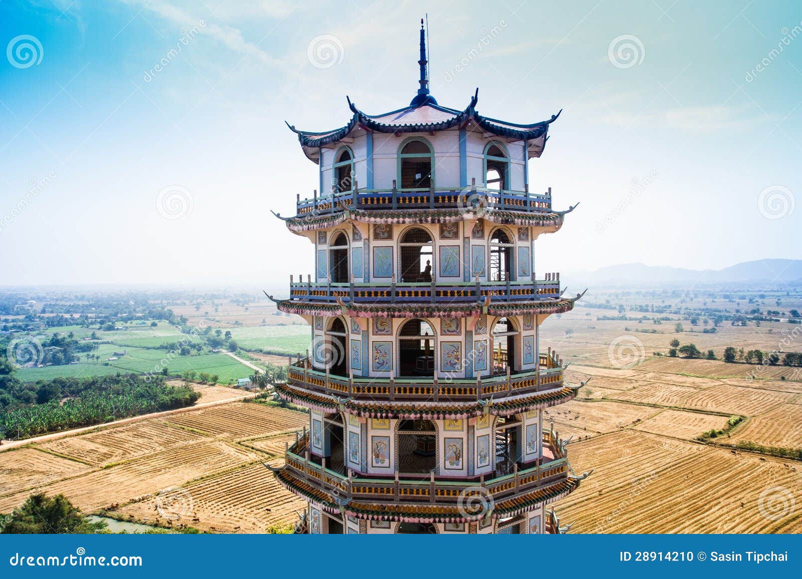 Chinese-style pagoda stock photo. Image of ancient, place - 28914210