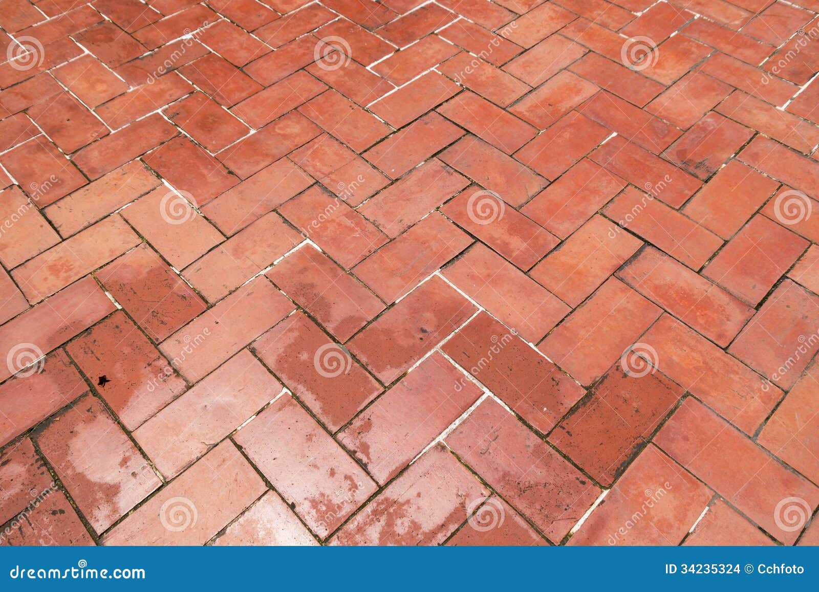 Chinese Style Red Ground Brick Stock Photo - Image of historical ...