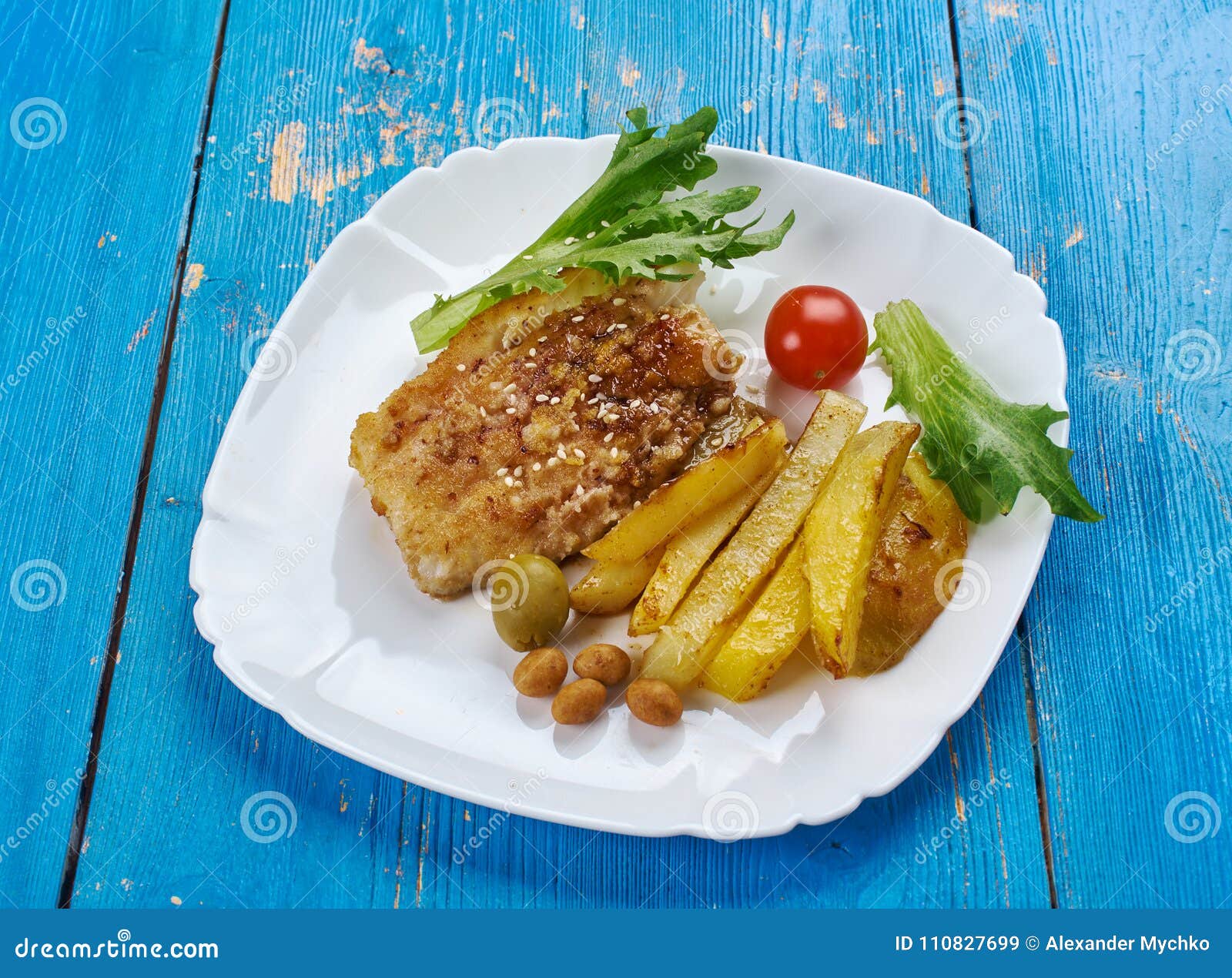 Chinese-Style Sheet Pan Cod Stock Image - Image of sauce, american ...