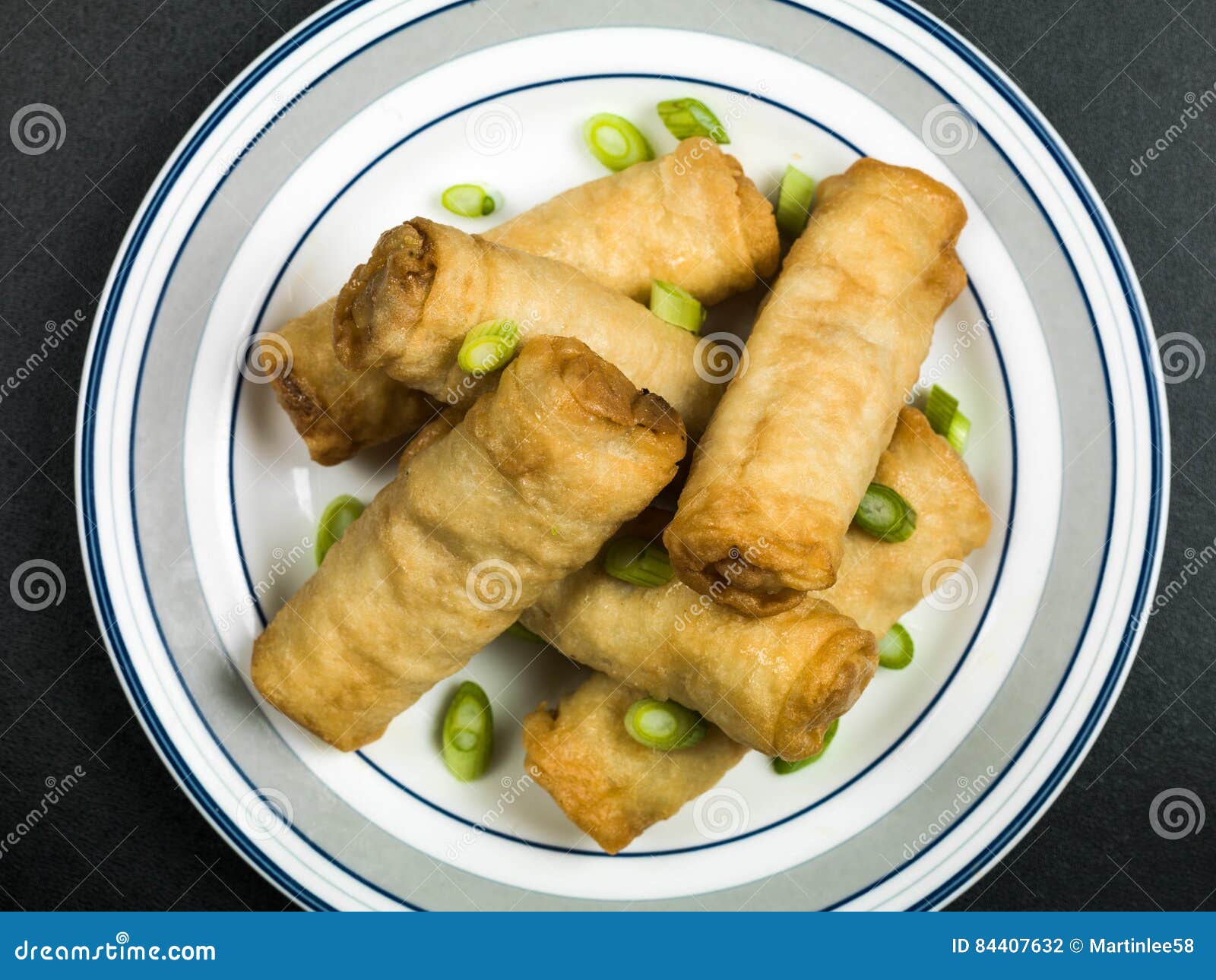 Chinese Style Vegetable Spring Rolls Stock Photo - Image of eating ...