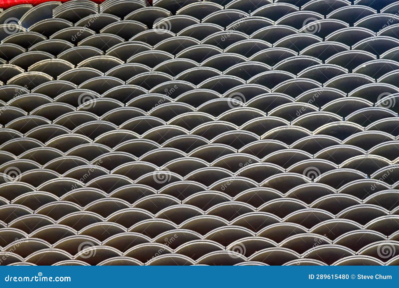 Chinese Style Wall Made of Tiles Stock Photo - Image of garden, color ...