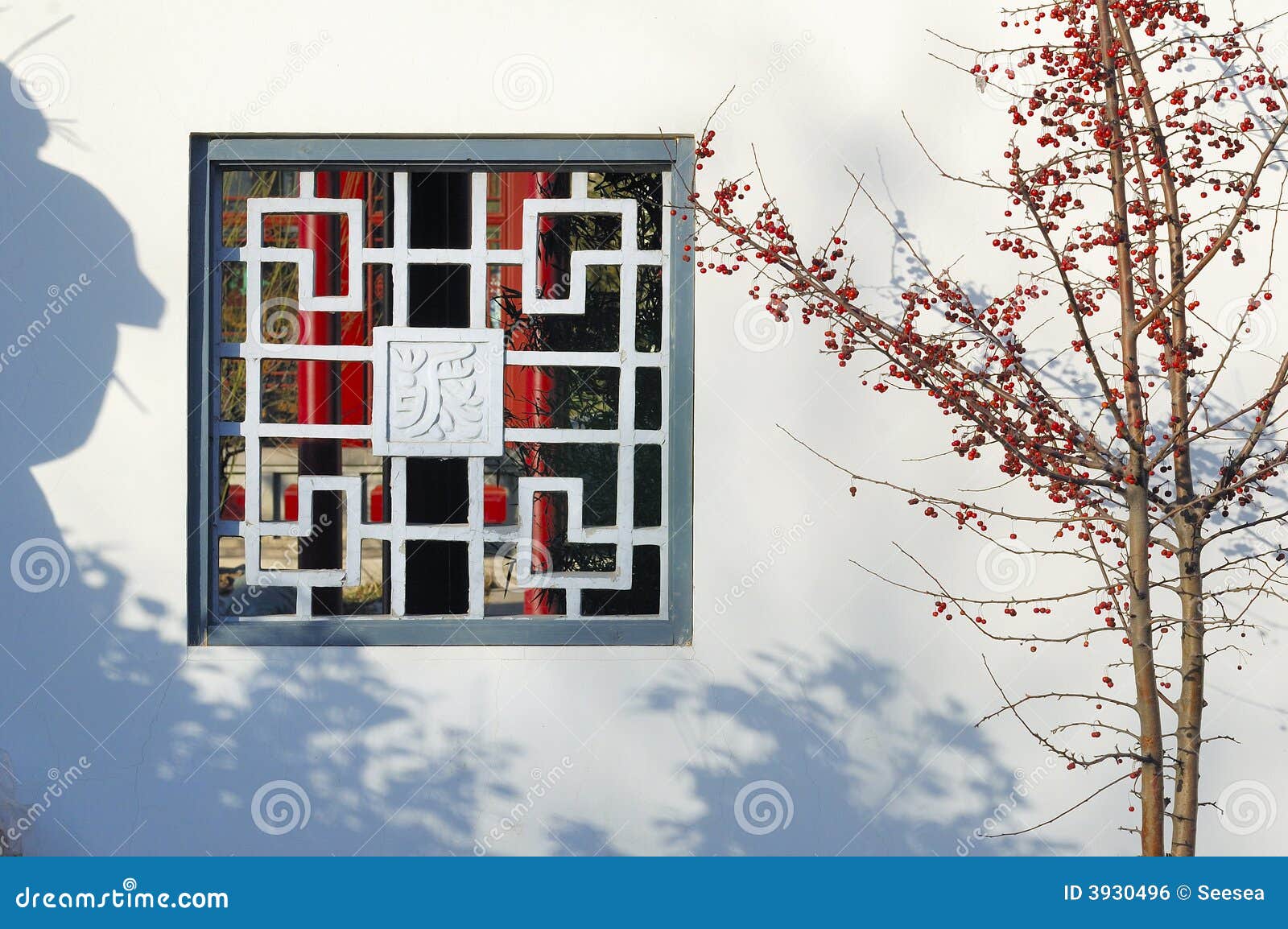 Chinese style window stock photo. Image of structure, historical - 3930496