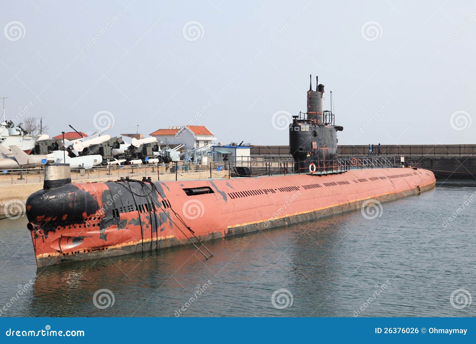 Chinese submarine stock photo. Image of armed, shandong - 26376026