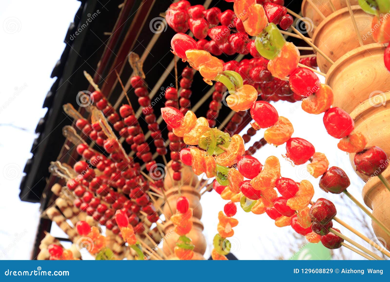 Chinese sugar gourd stock image. Image of macro, china - 129608829