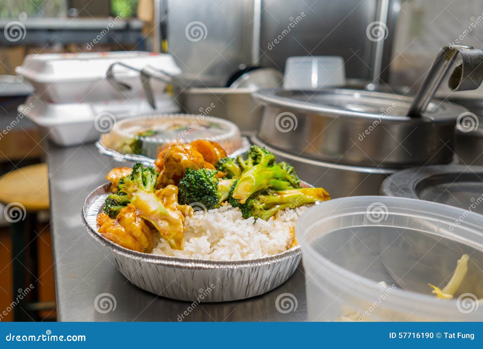 Chinese take out orders stock photo. Image of kitchen - 57716190