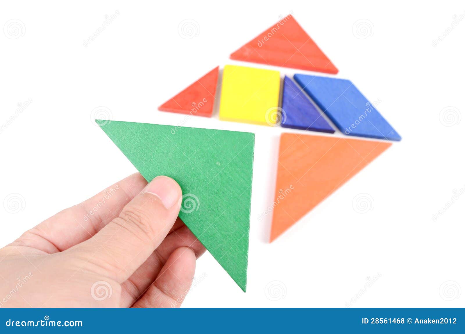 Chinese tangram stock photo. Image of educational, entertainment - 28561468