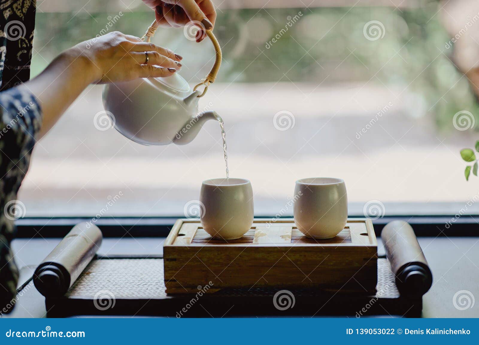 Chinese Tea Ceremony. Photo in the Room Chinese Tea Ceremony Stock ...