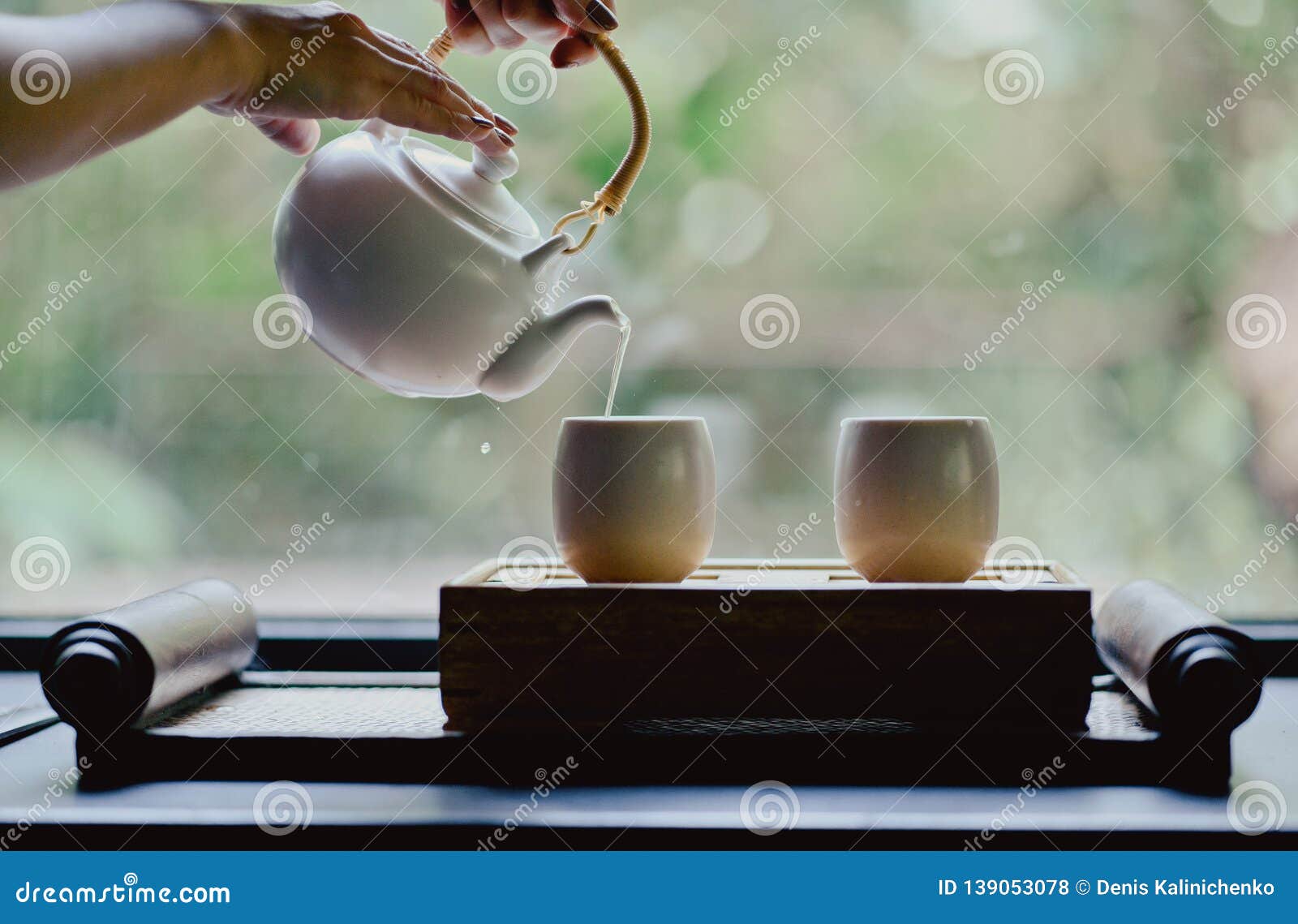 Chinese Tea Ceremony. Photo in the Room Chinese Tea Ceremony Stock ...