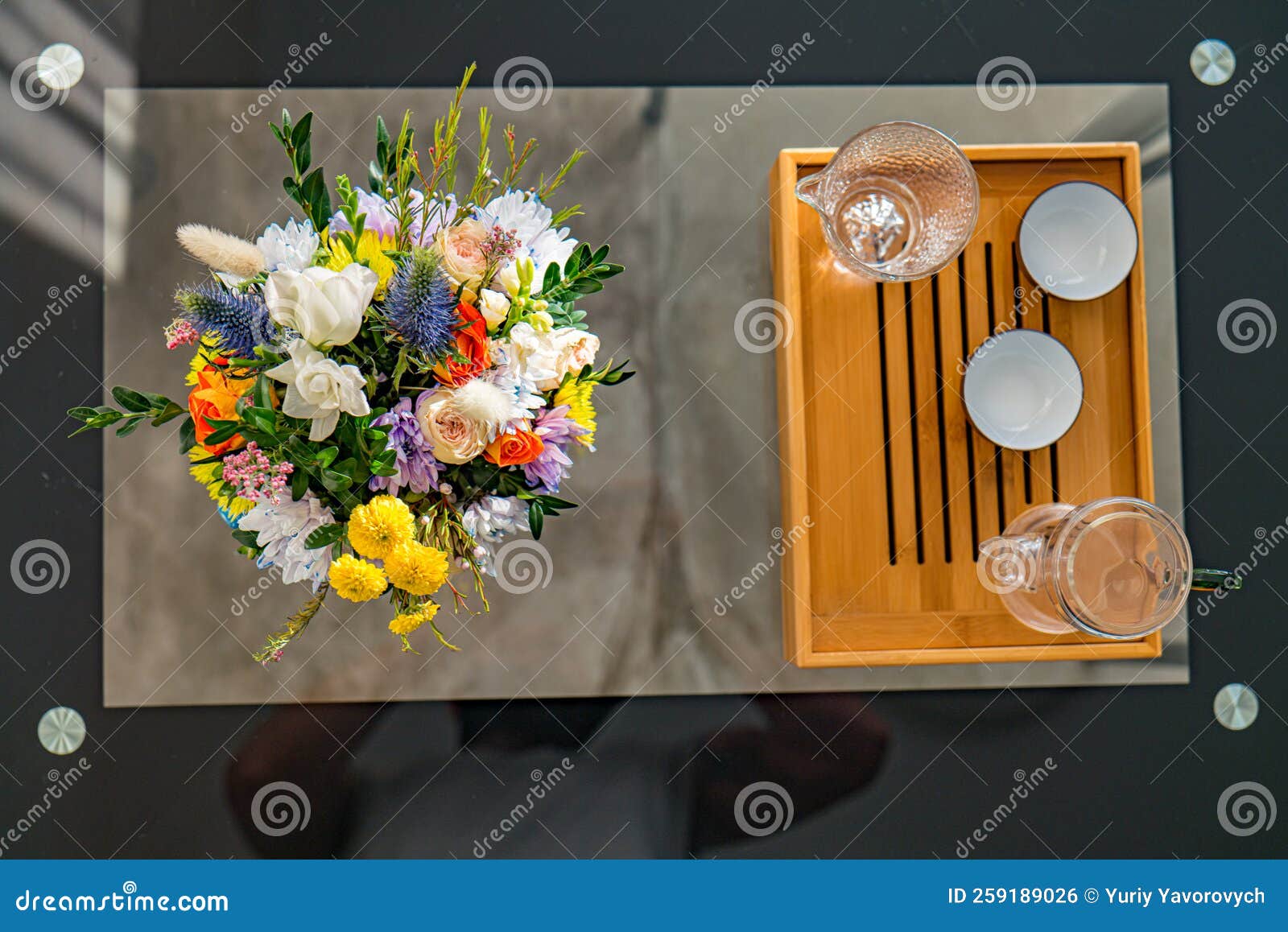 Chinese Tea Ceremony. Traditional Tea Utensils Stock Photo - Image of ...