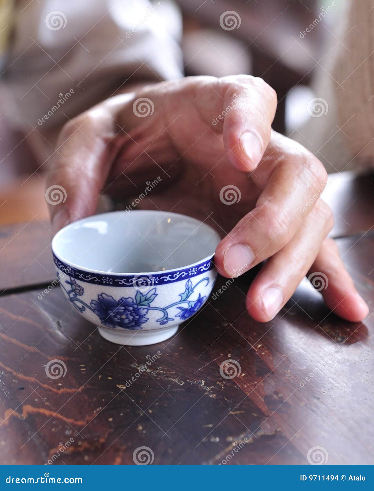 A Chinese tea cup stock photo. Image of taste, white, brown - 9711494