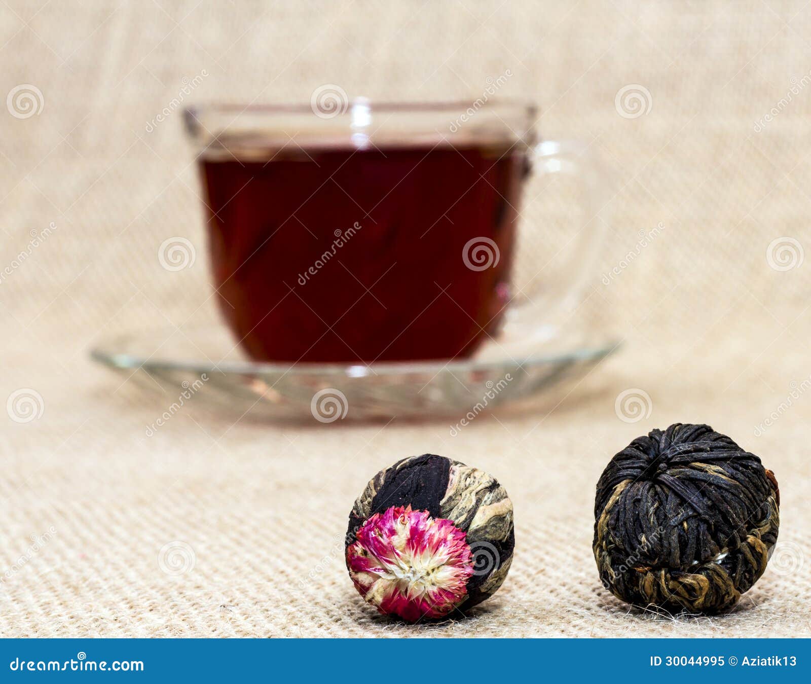 Exotic Tea Amid Cups of Tea Stock Image - Image of chinese, reflection ...