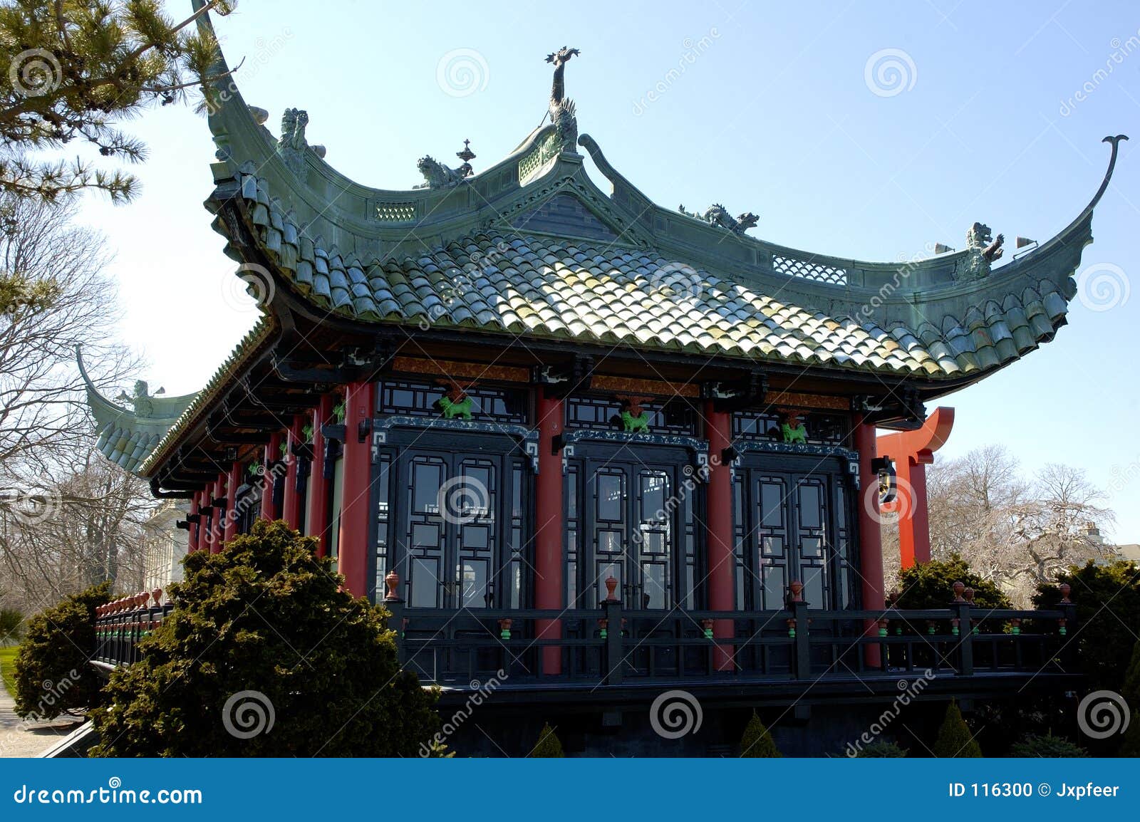 Chinese Tea House stock photo. Image of chinese, eastern - 116300