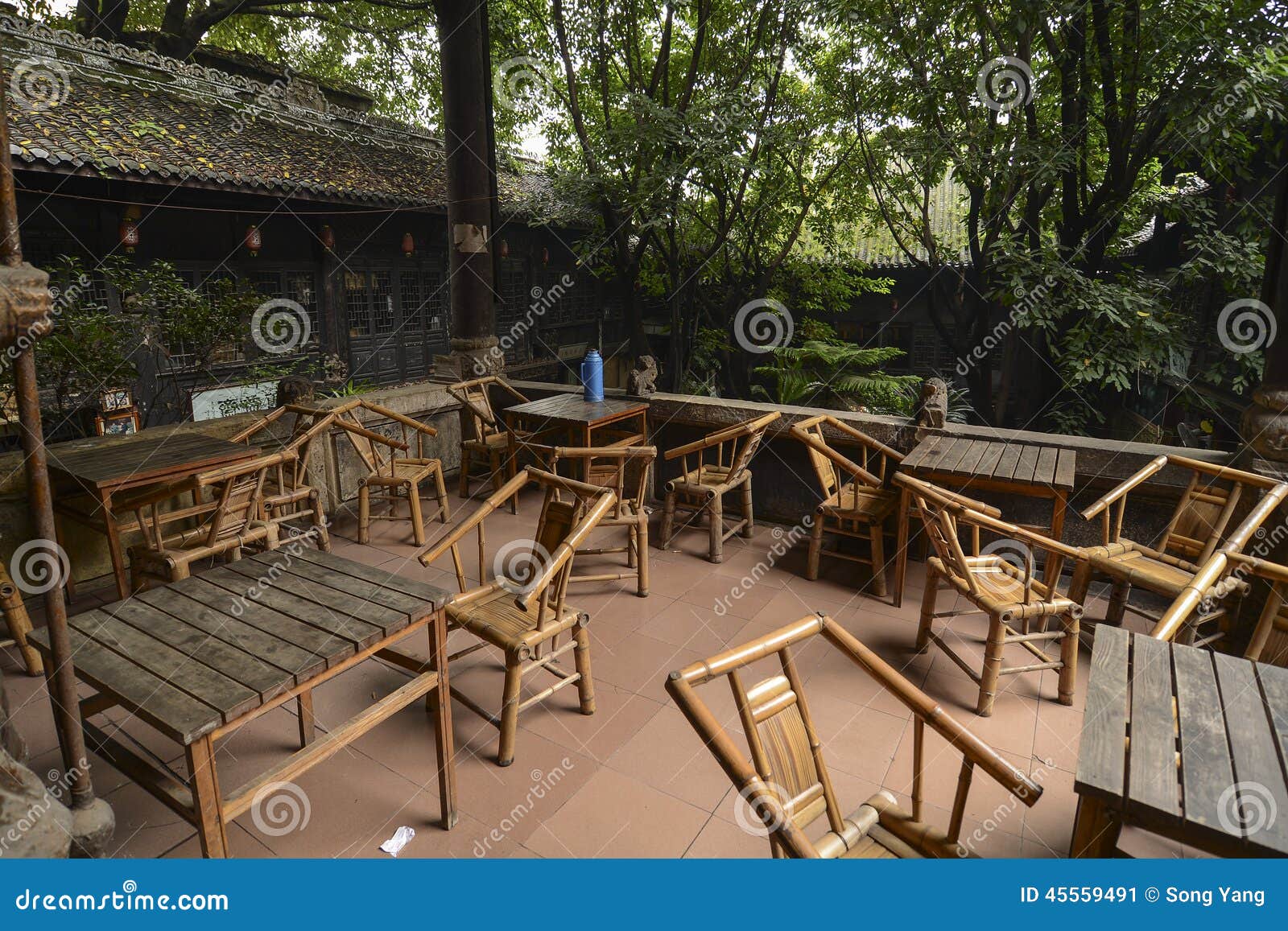 Chinese tea house stock image. Image of holiday, horticulture - 45559491