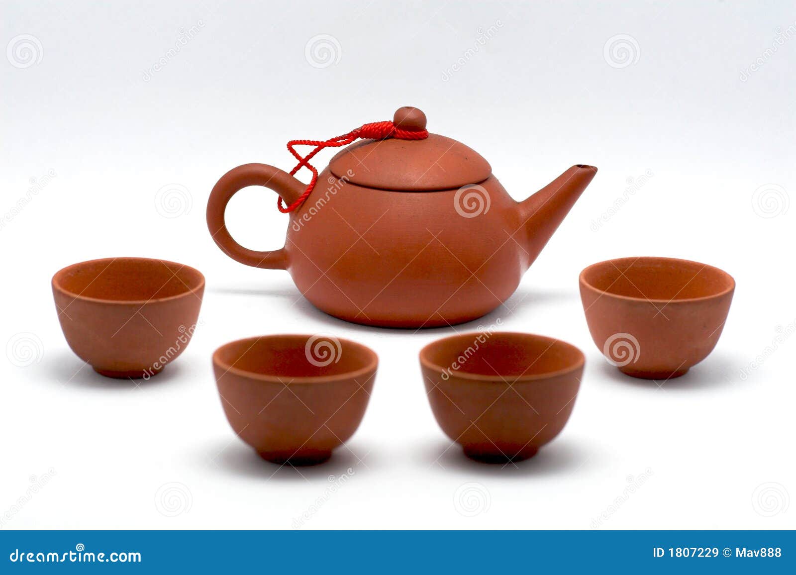 Chinese tea pot stock image. Image of green, earth, herbal - 1807229