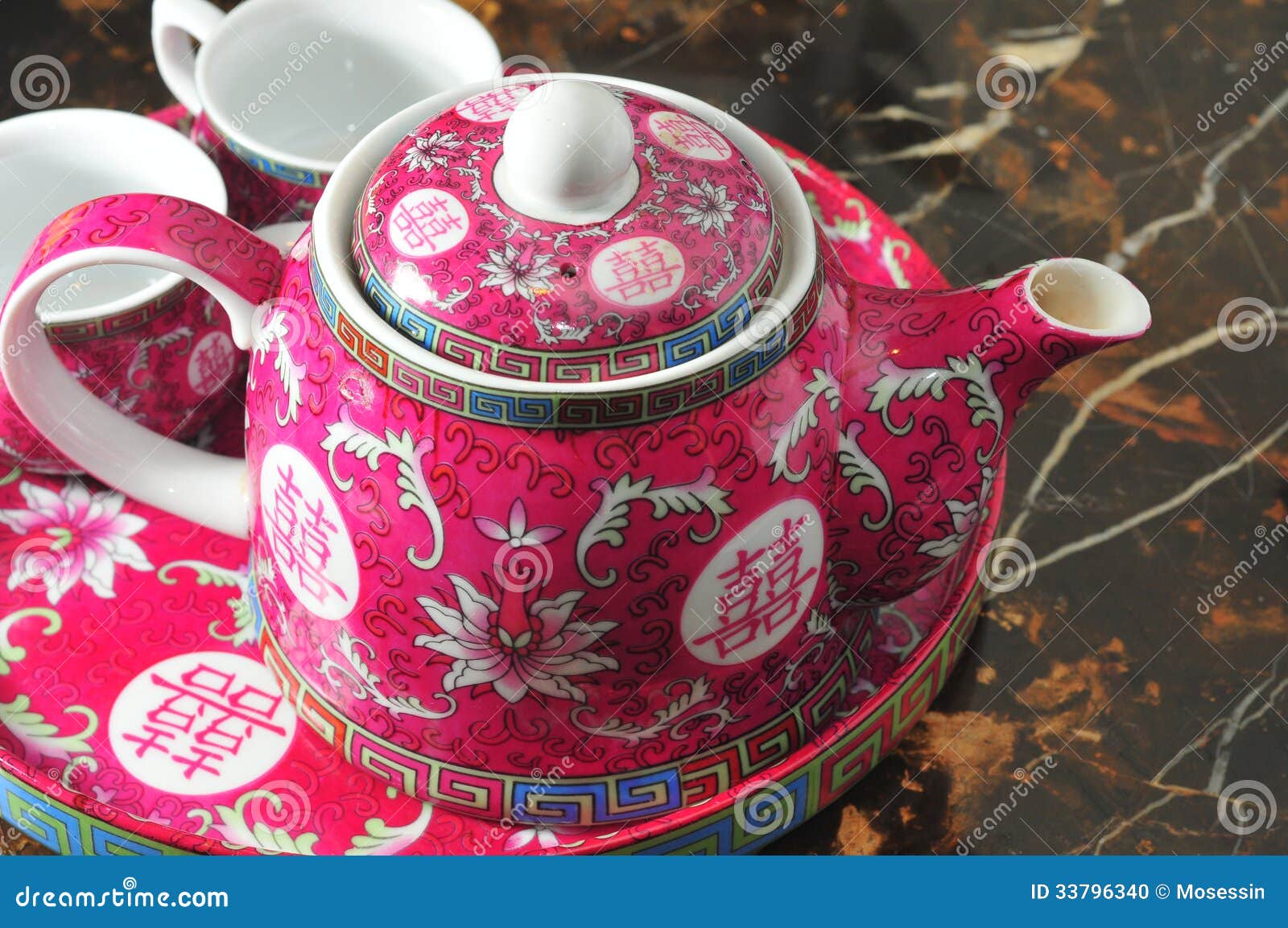 Chinese tea pot stock photo. Image of marry, holiday - 33796340