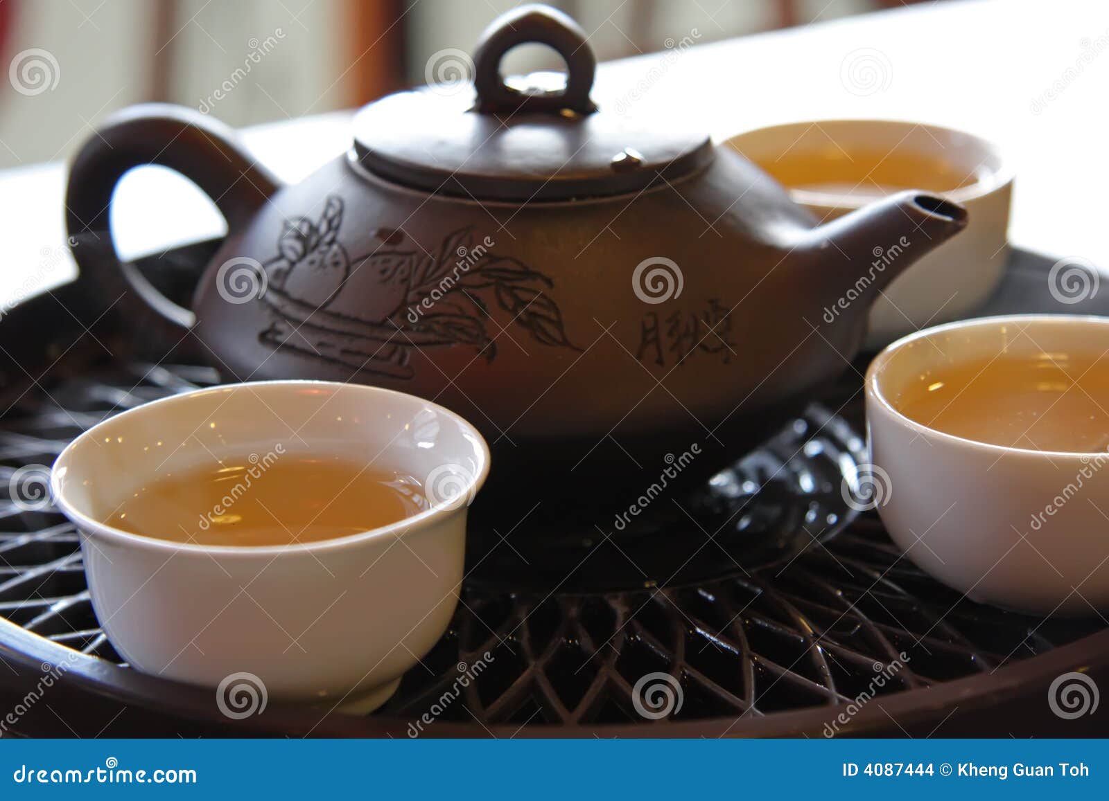 Chinese tea service stock photo. Image of brew, beverages - 4087444