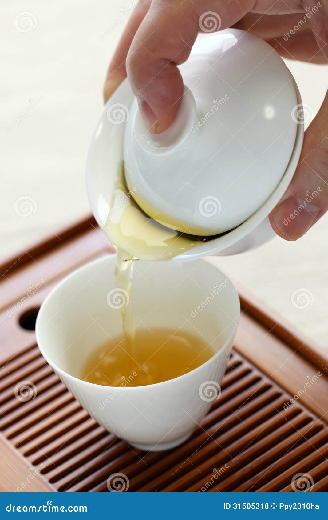 Chinese tea serving stock photo. Image of culture, bamboo - 31505318