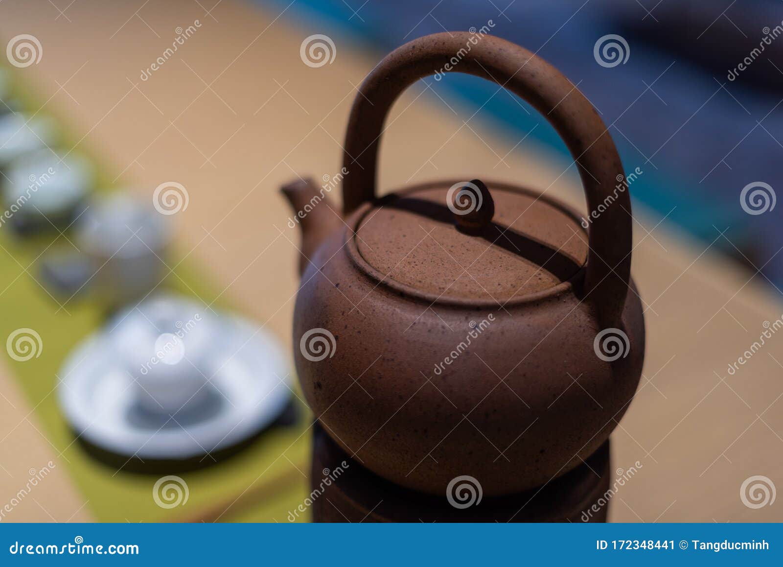 Chinese tea Set up stock image. Image of lifestyle, relaxation - 172348441
