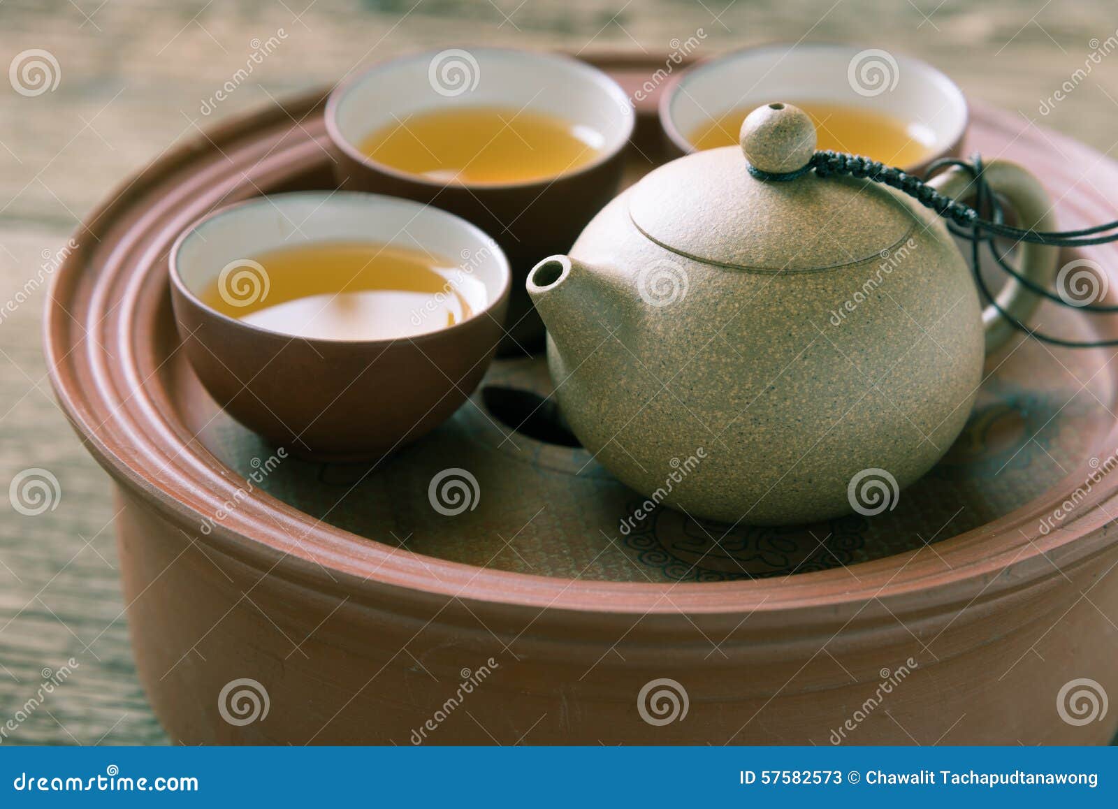 Chinese tea set stock image. Image of traditional, healthy - 57582573
