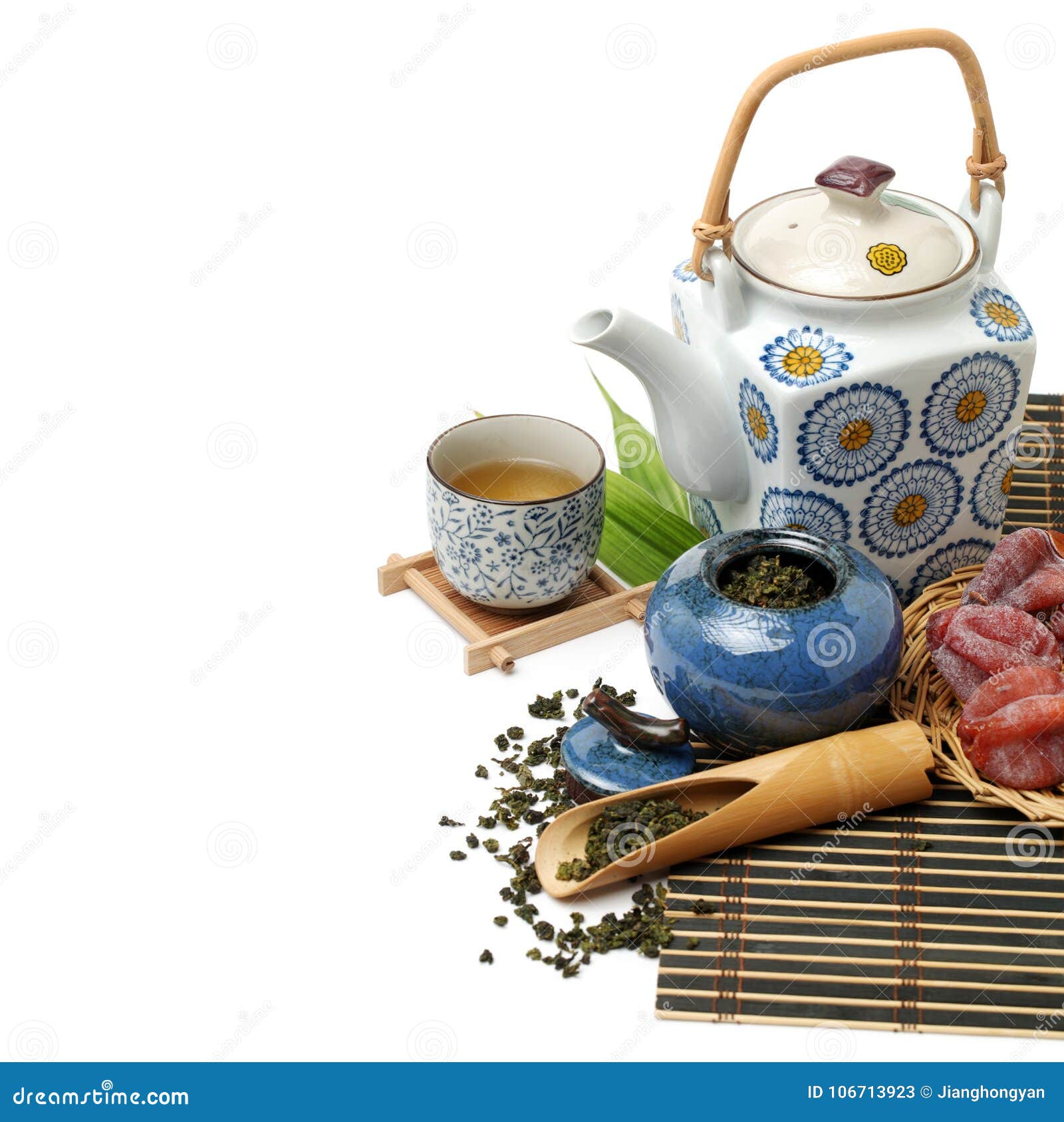 Chinese tea sets stock image. Image of culture, herbal - 106713923
