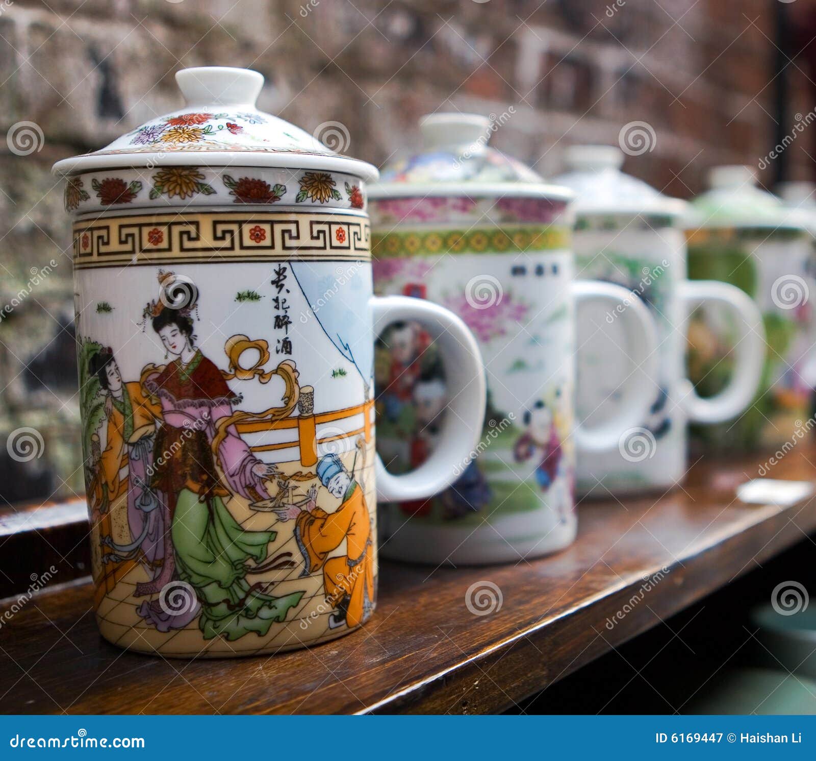 Chinese teacups stock image. Image of circle, glass, design - 6169447