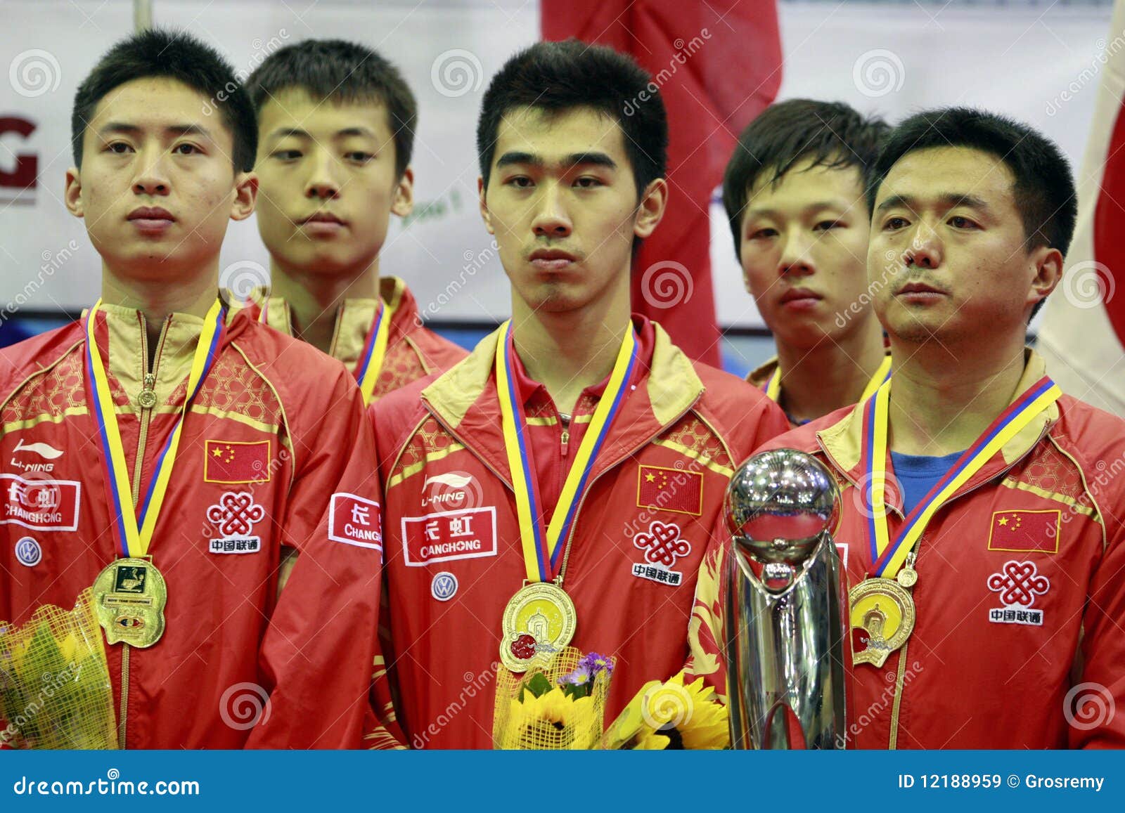 The chinese Team editorial stock image. Image of event - 12188959