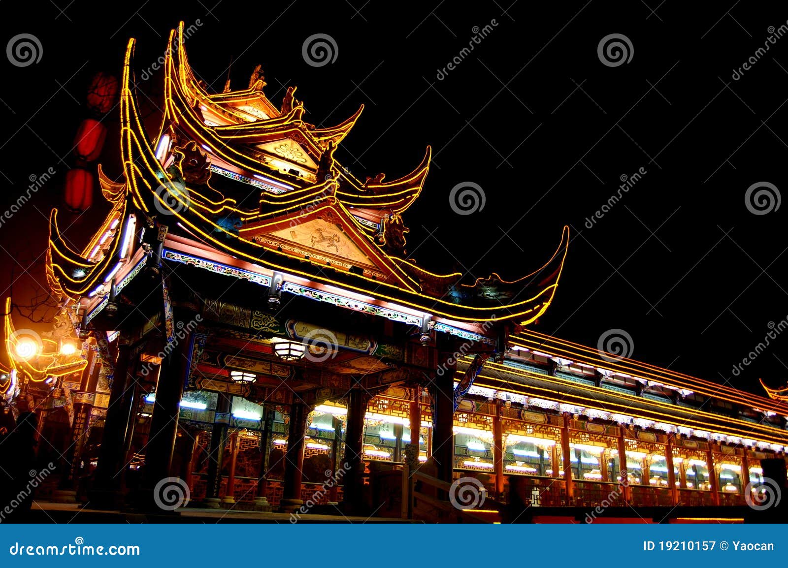 Chinese temple stock image. Image of ancient, temple - 19210157