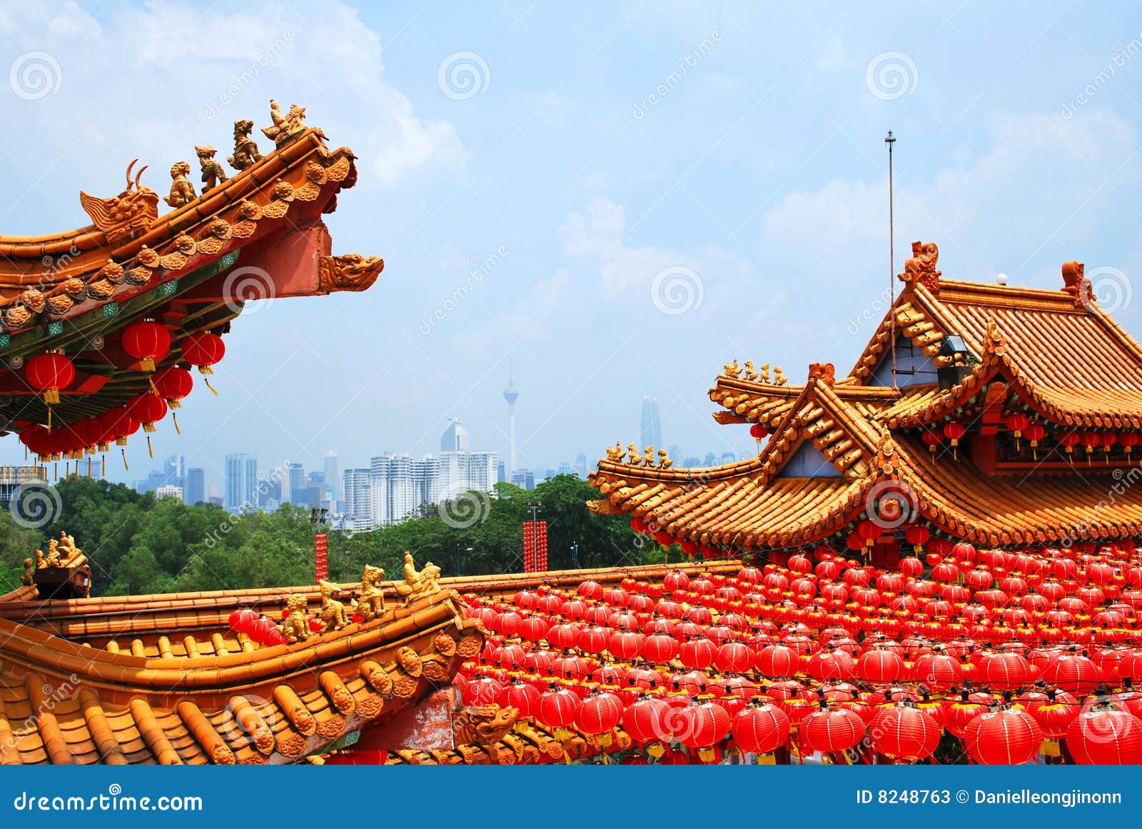 Chinese temple stock image. Image of chinese, historical - 8248763
