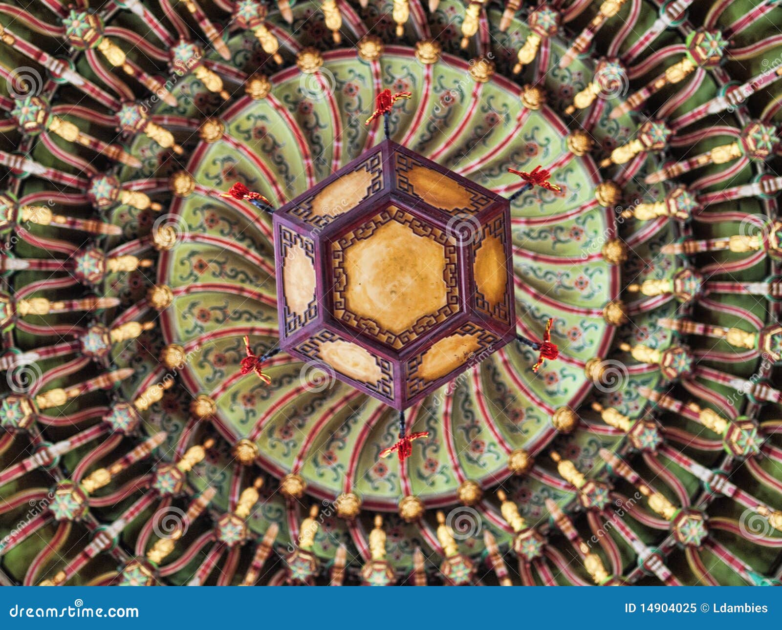 Chinese temple ceiling stock image. Image of asia, temple - 14904025