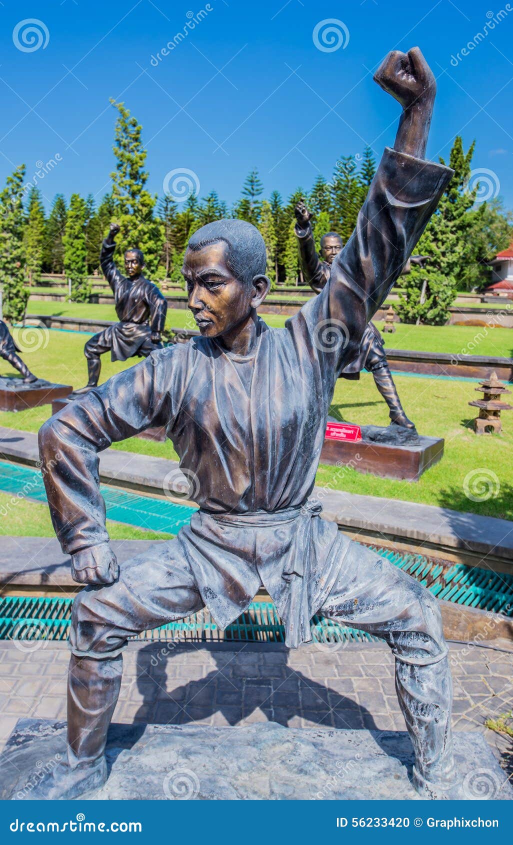 Chinese Temple stock photo. Image of nature, buddha, natural - 56233420