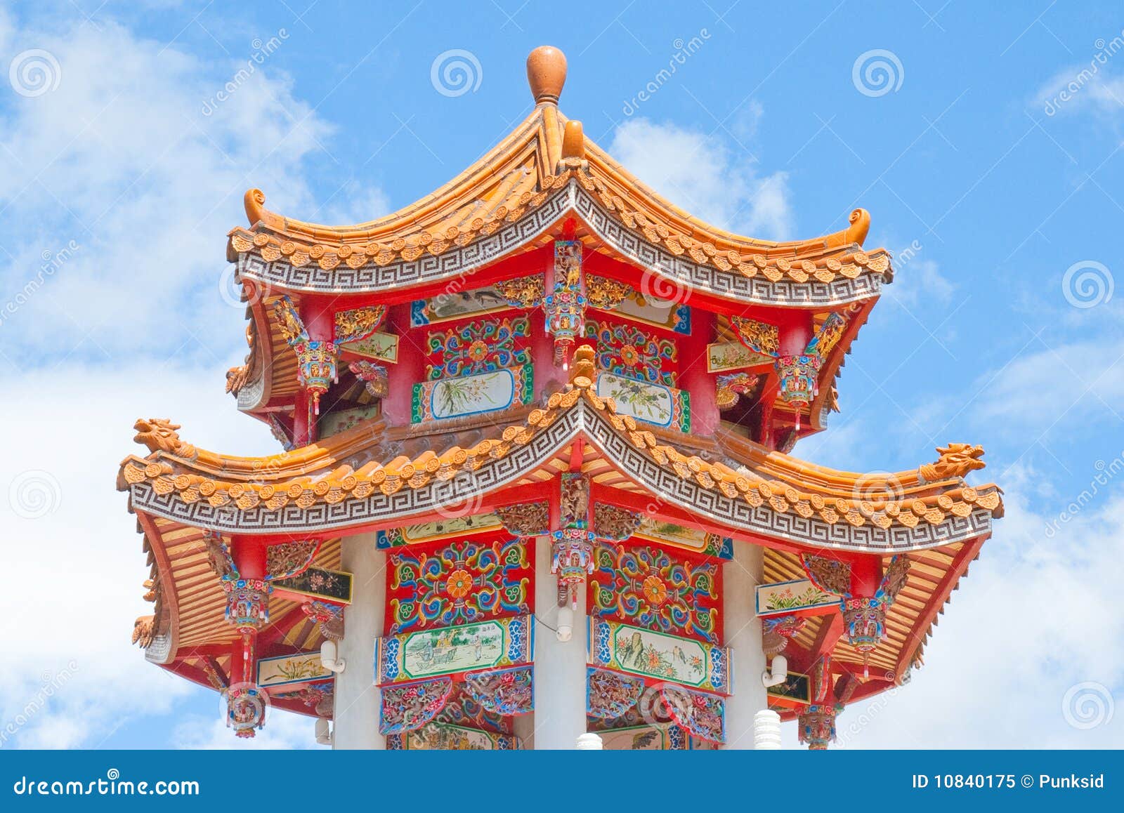 Chinese temple roof stock image. Image of roof, architectural - 10840175