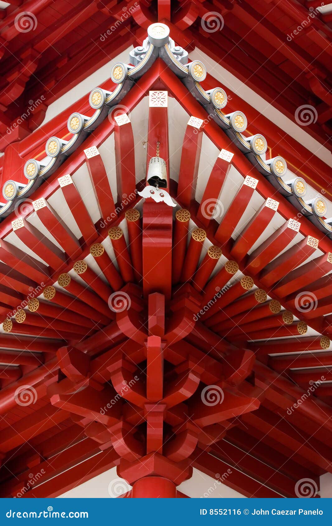 Chinese Temple Structure stock photo. Image of beautiful - 8552116