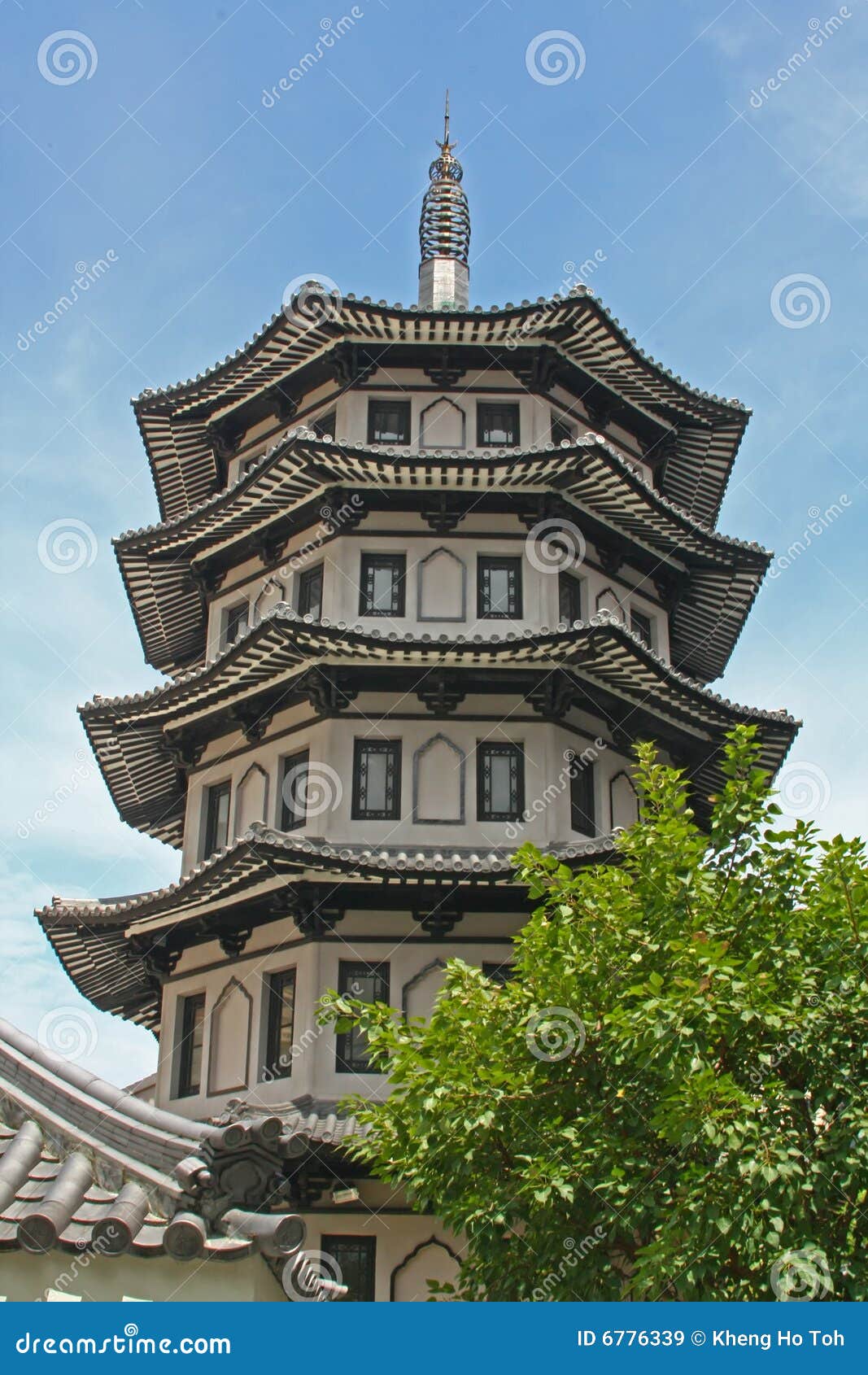 Chinese Temple Style Building Design Stock Image - Image of ...