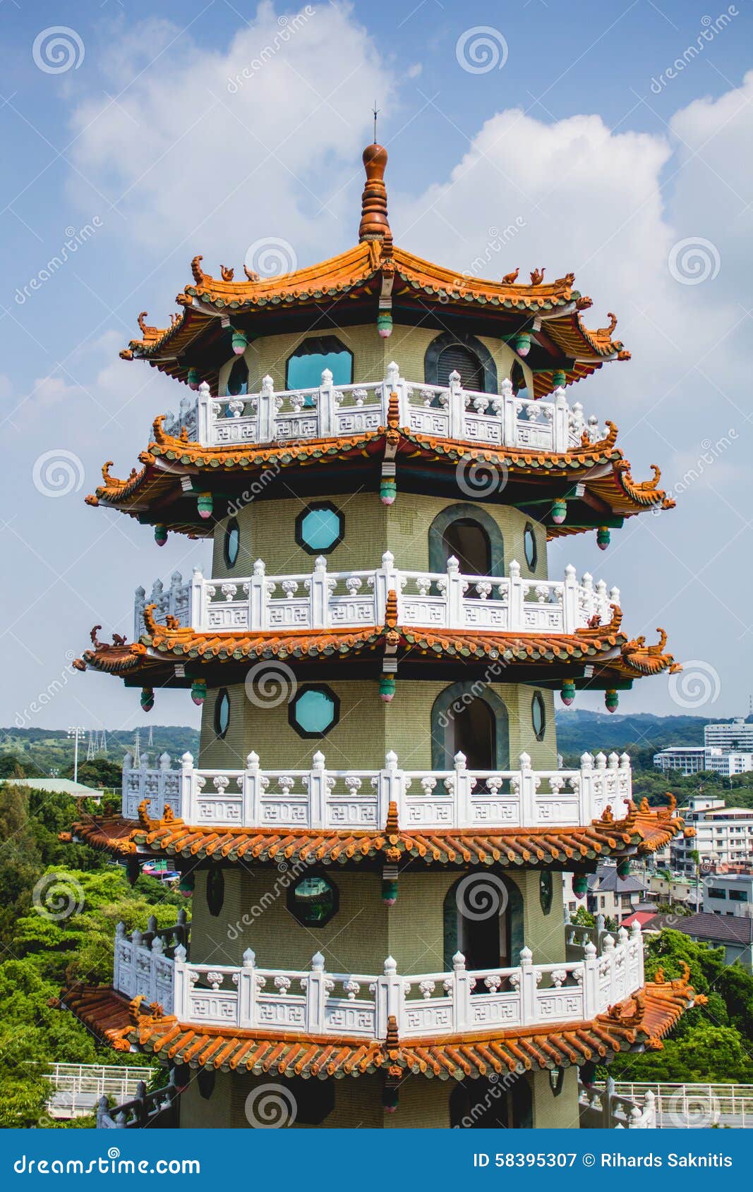 Chinese temple stock image. Image of roofs, chinese, architectural ...