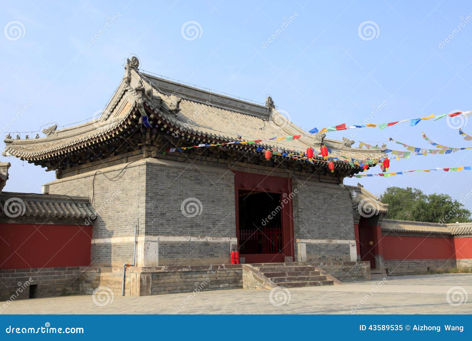 Chinese temples building stock image. Image of sect, mercy - 43589535