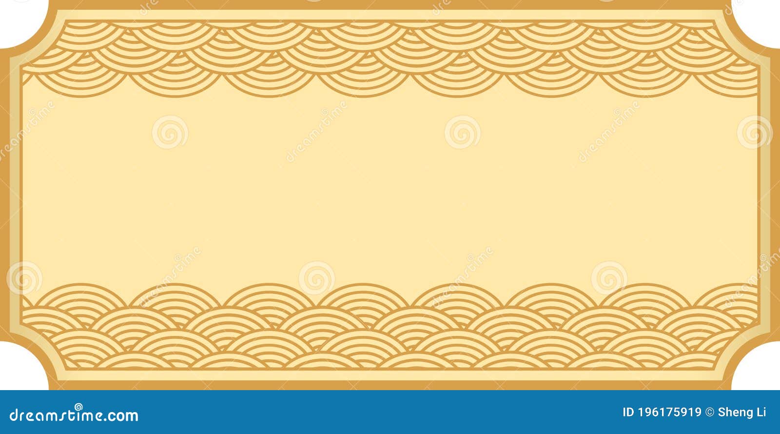 A Chinese Traditional Background Template Stock Vector - Illustration ...