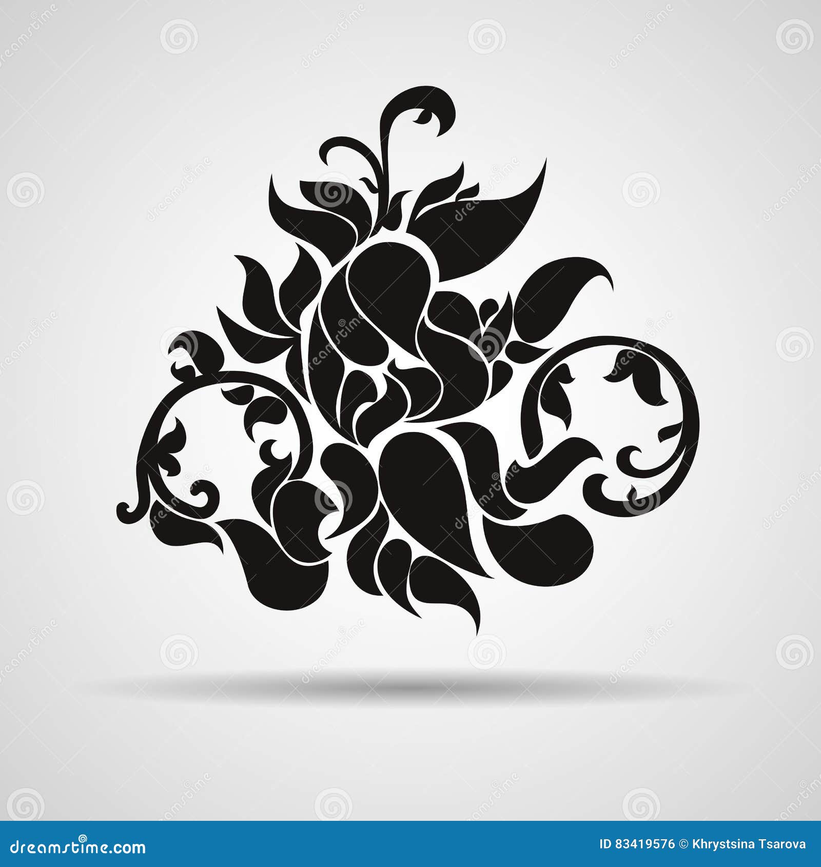 Chinese Traditional Black Isolated Pattern Stock Vector - Illustration ...