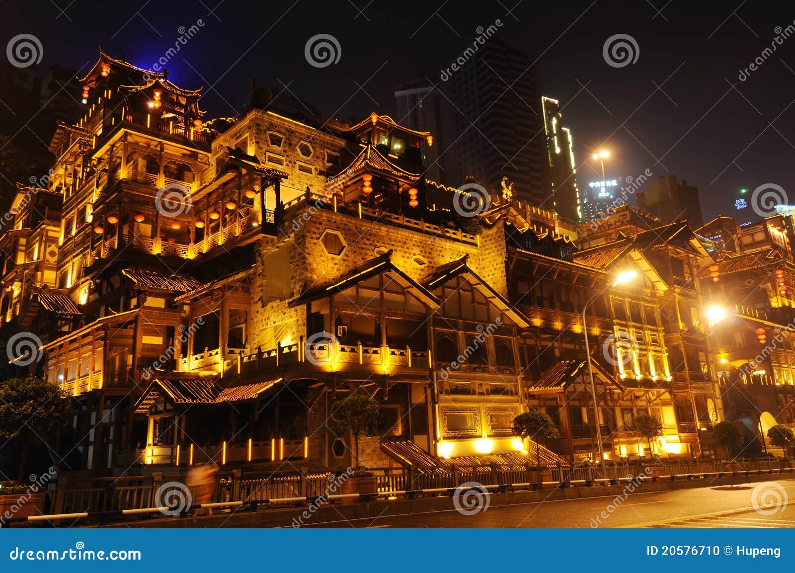 Chinese Traditional National Costume Performance Editorial Photo ...