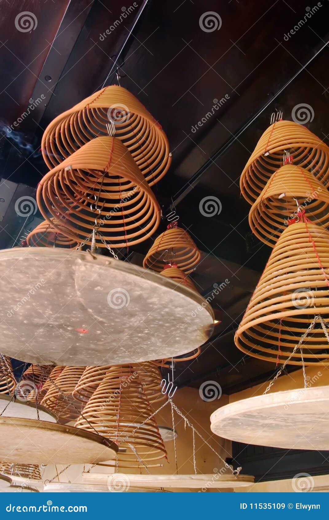 Chinese Traditional Circular Incense Stock Image - Image of chinese ...