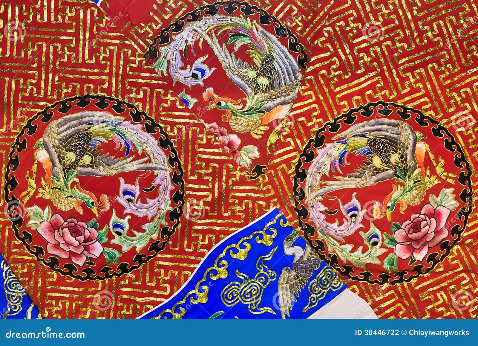 Chinese Traditional Embroidery Stock Photo - Image of chinese, craft ...