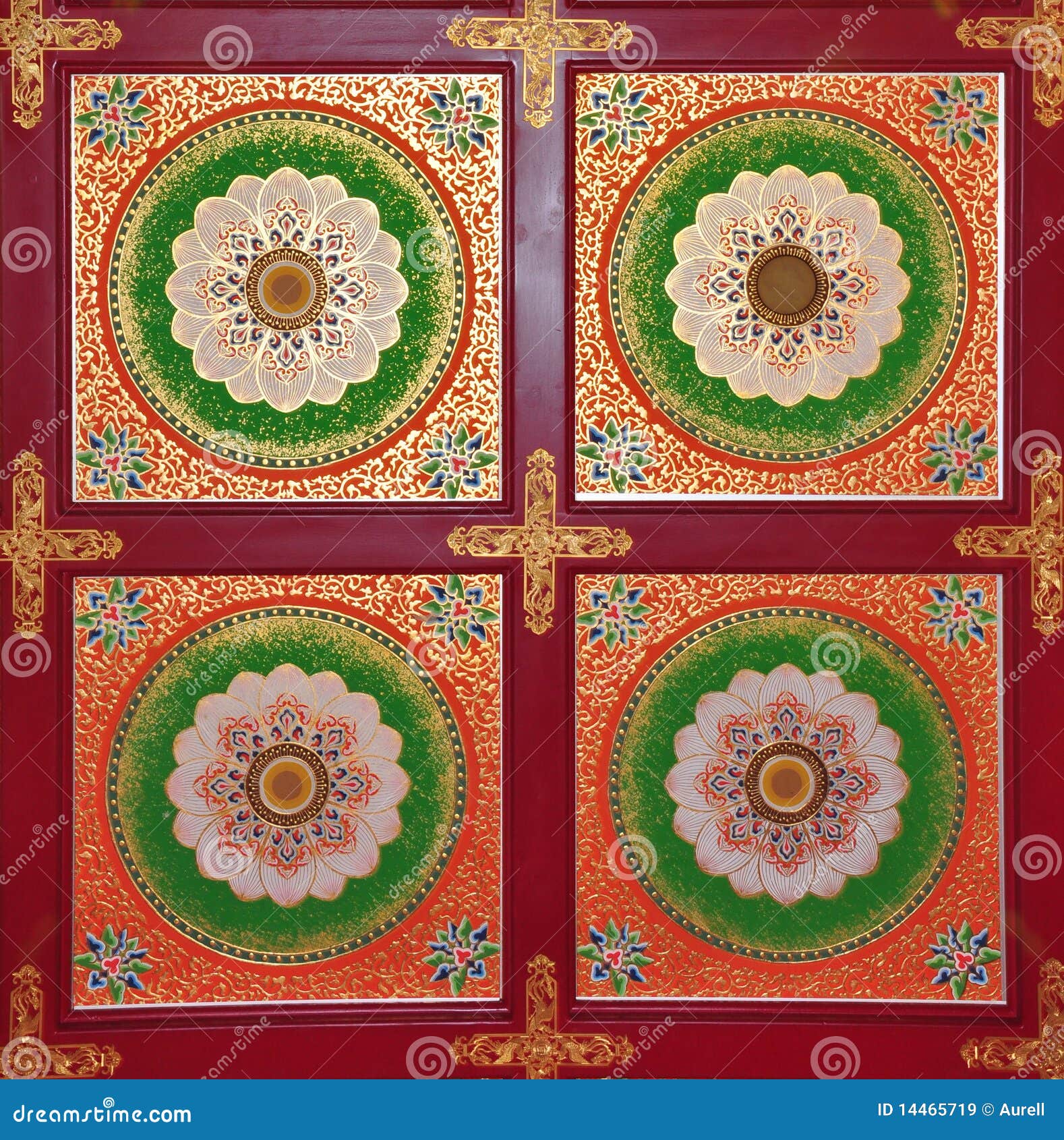 Traditional Gate In Shitennoji Temple In Osaka,Japan Royalty-Free Stock ...