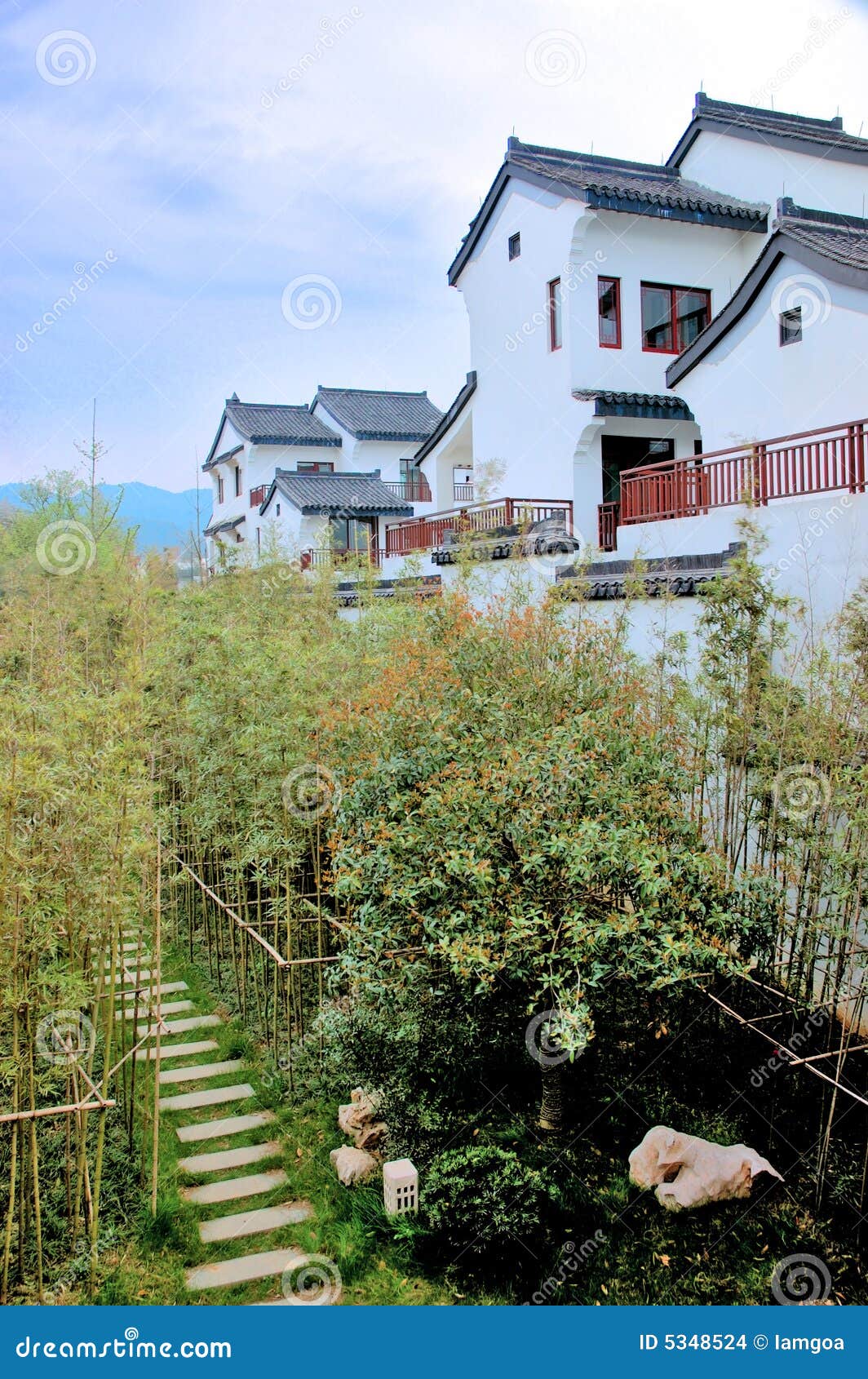 Chinese Traditional House stock photo. Image of villa - 5348524