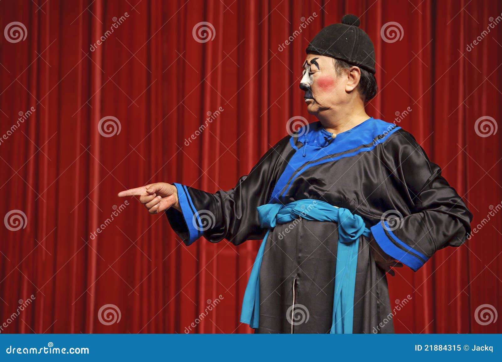 Chinese Traditional Mime Actor Editorial Image - Image of people, face ...