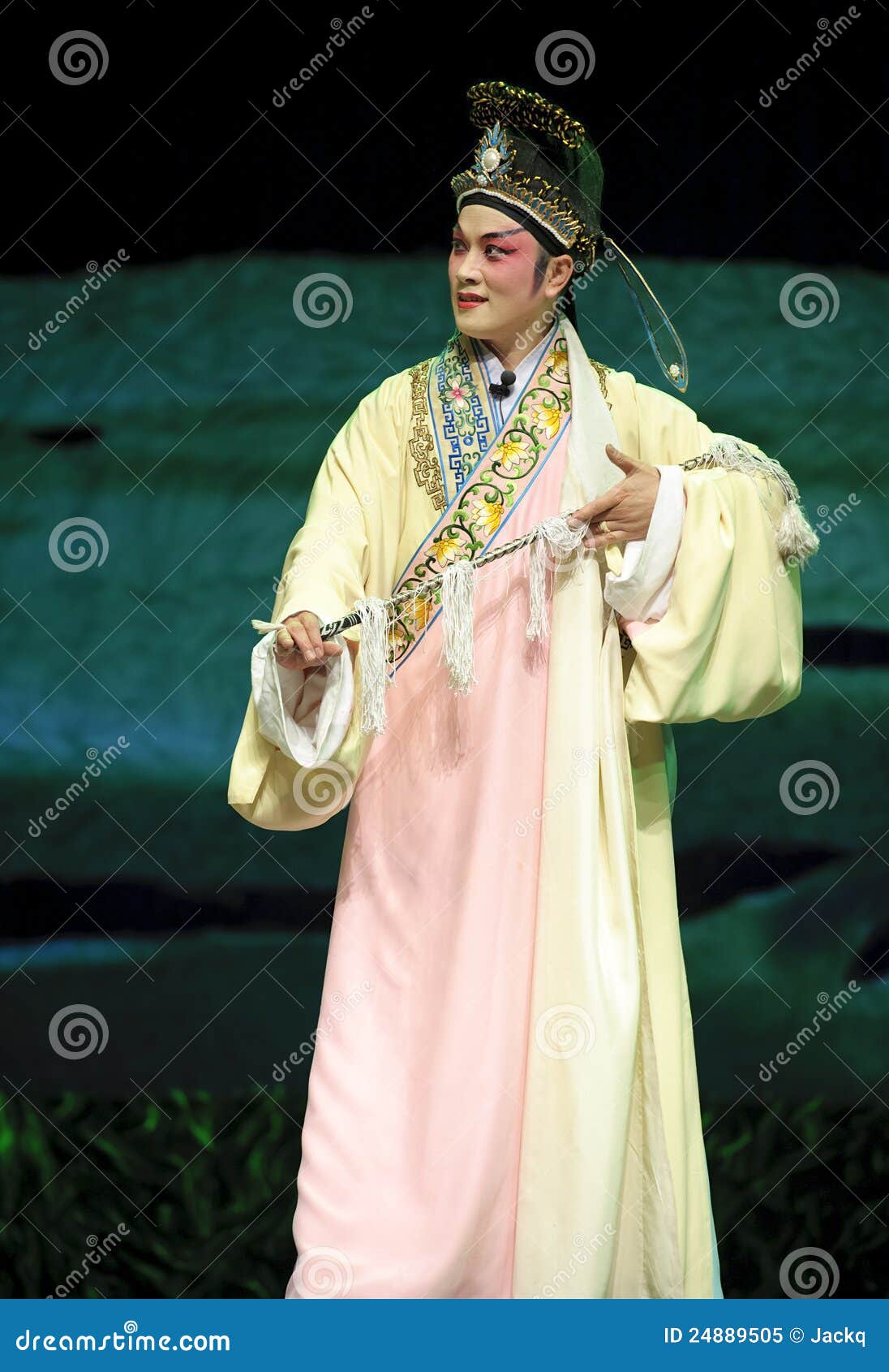 Chinese Traditional Opera Actor Stock Image - Image of custom, male ...