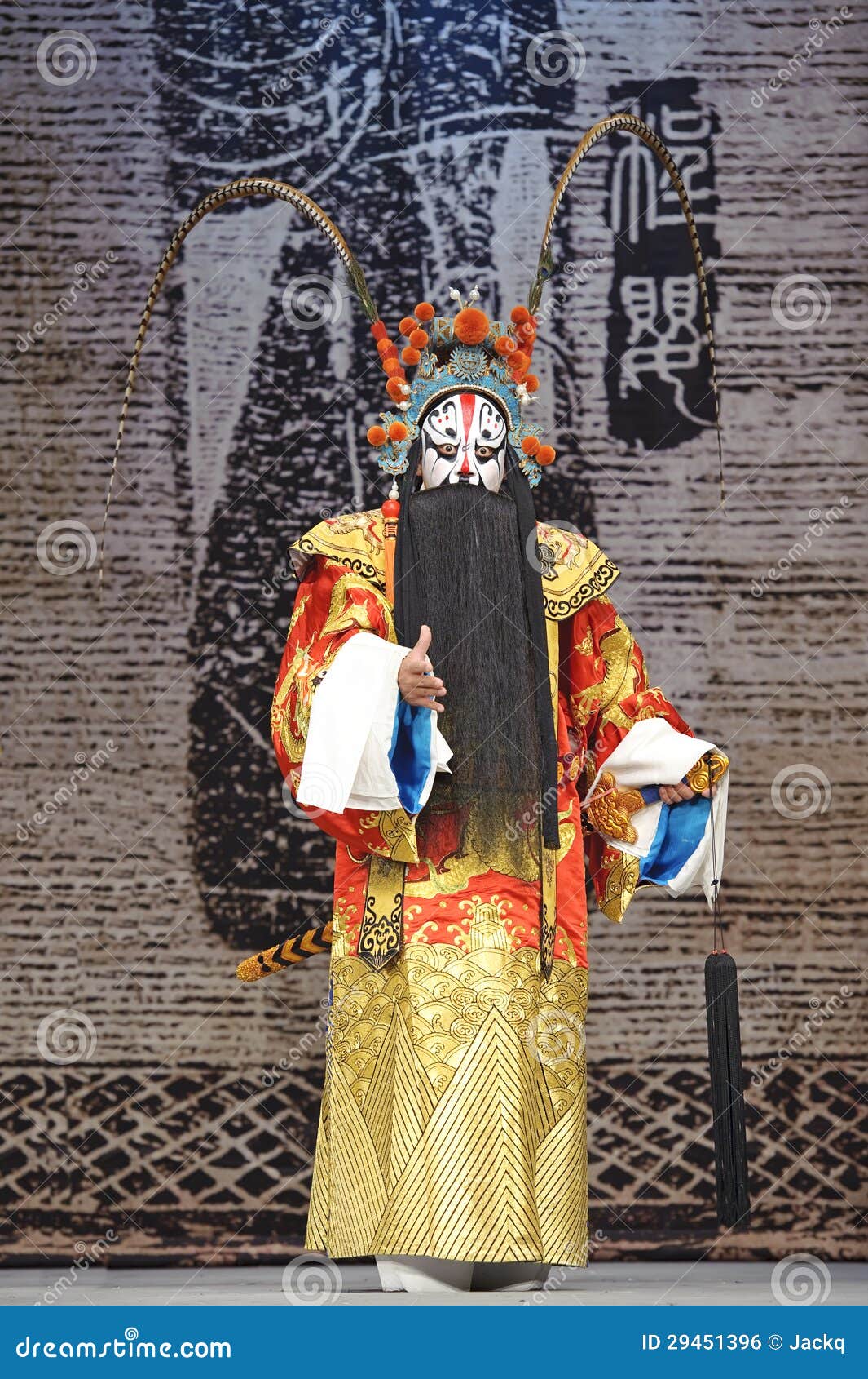 Chinese Traditional Opera Actor Stock Photo - Image of asian, male ...