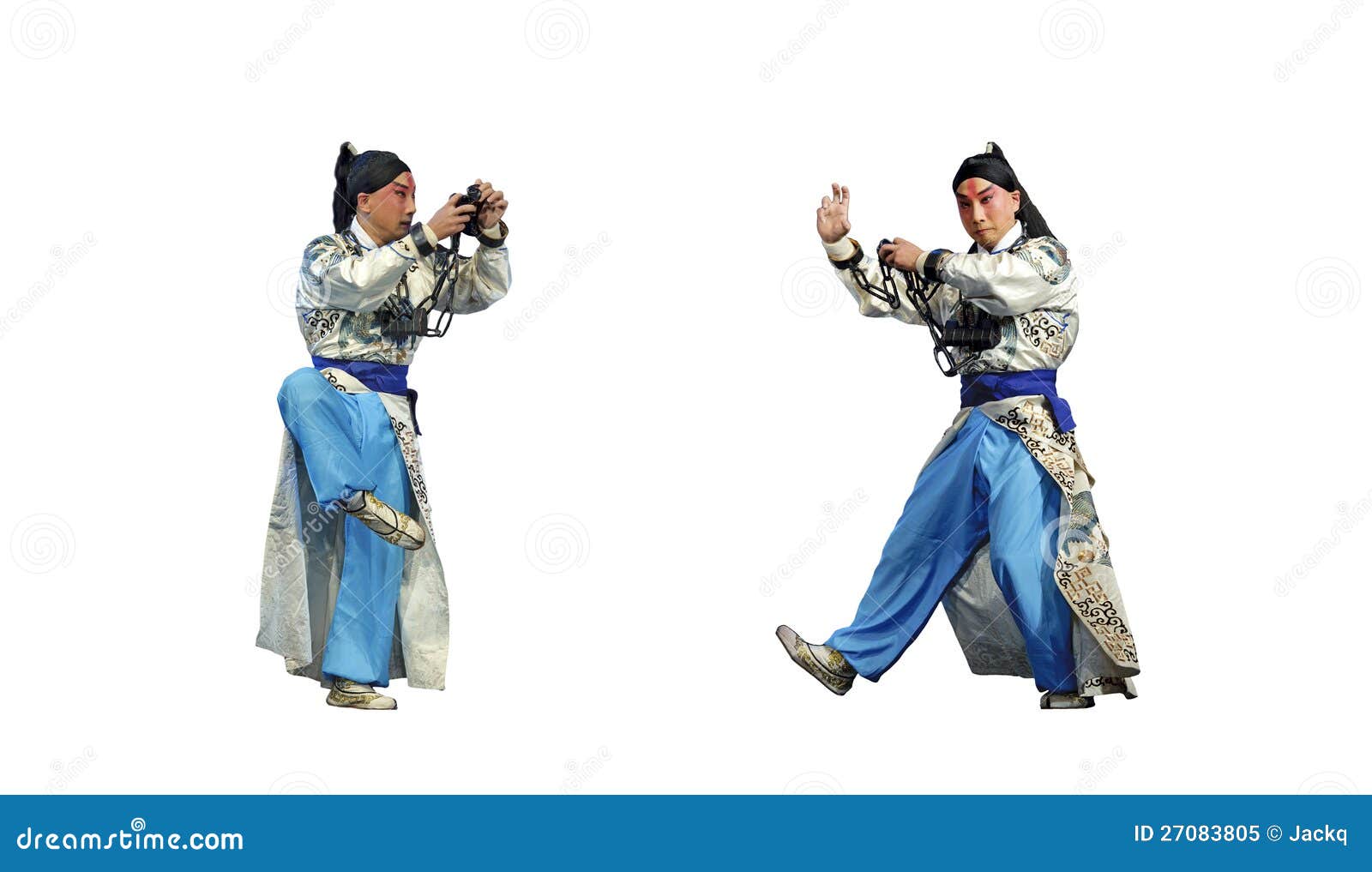 Chinese Traditional Opera Actor with Theatrical Co Stock Image - Image ...