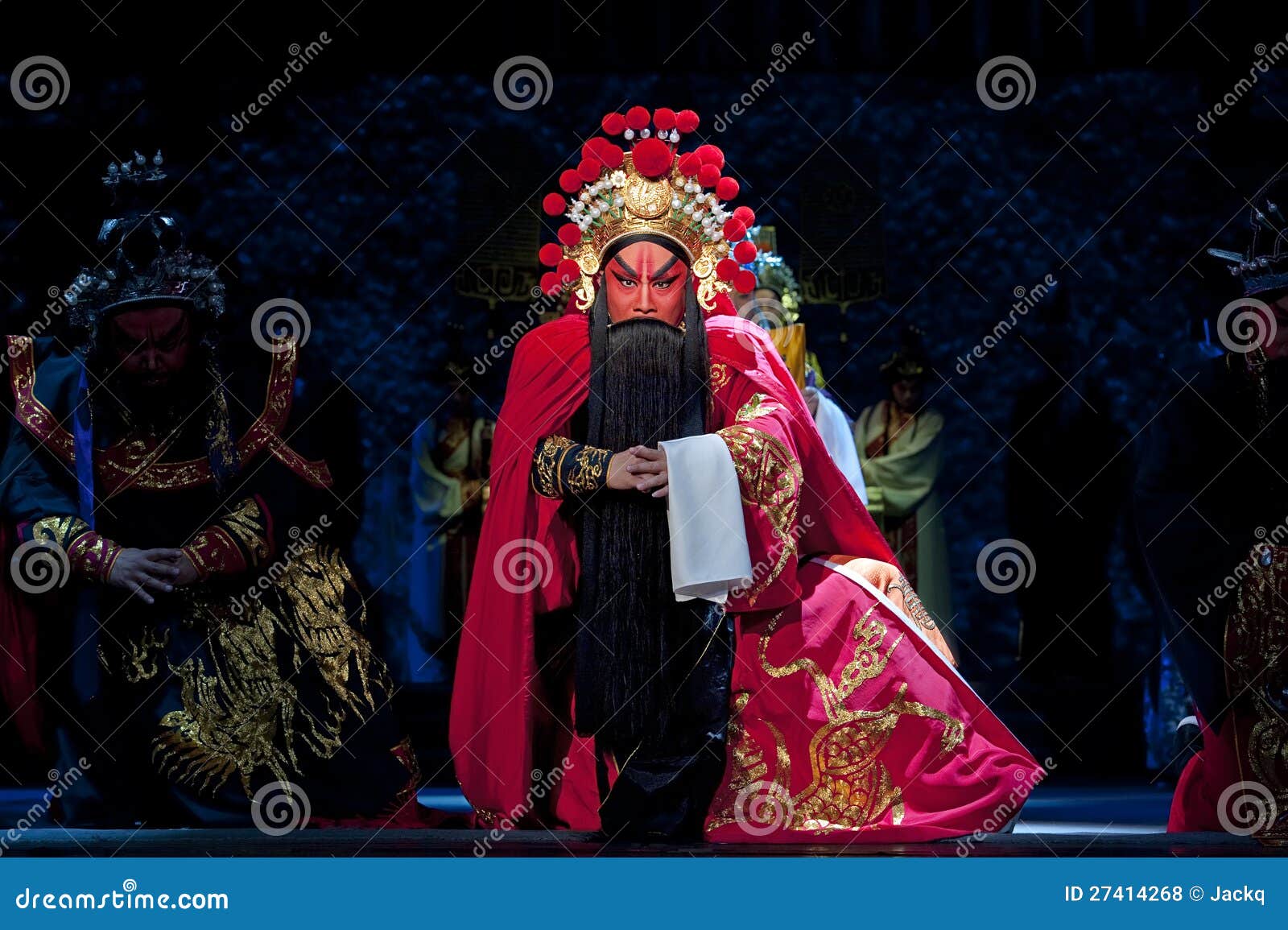 Chinese Traditional Opera Actor with Theatrical Co Editorial Stock ...